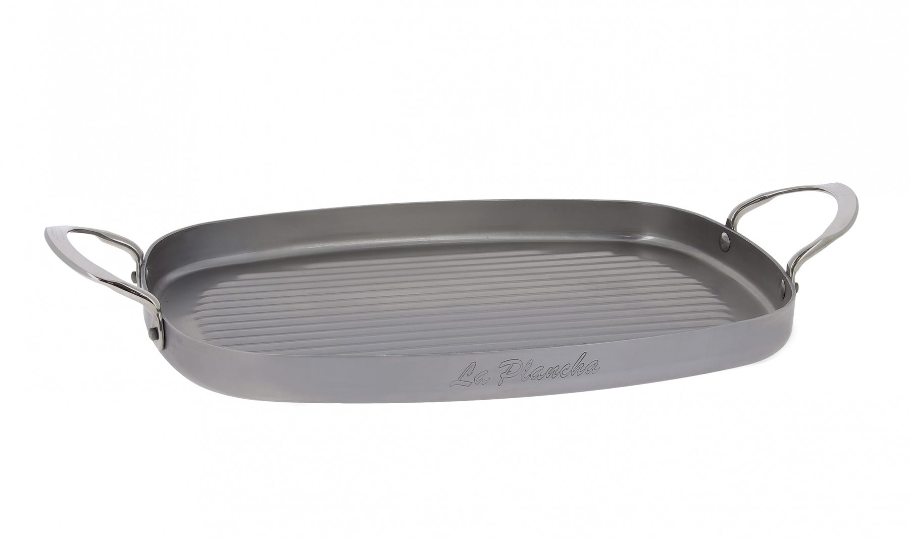 SARTEN GRILL DE HIERRO - CALIDAD SUPERIOR MINERAL B ELEMENT 38 CM ...